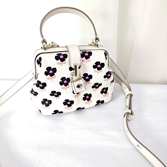 kate spade | Bags | Kate Spade Remedy Block Print Floral Small ...